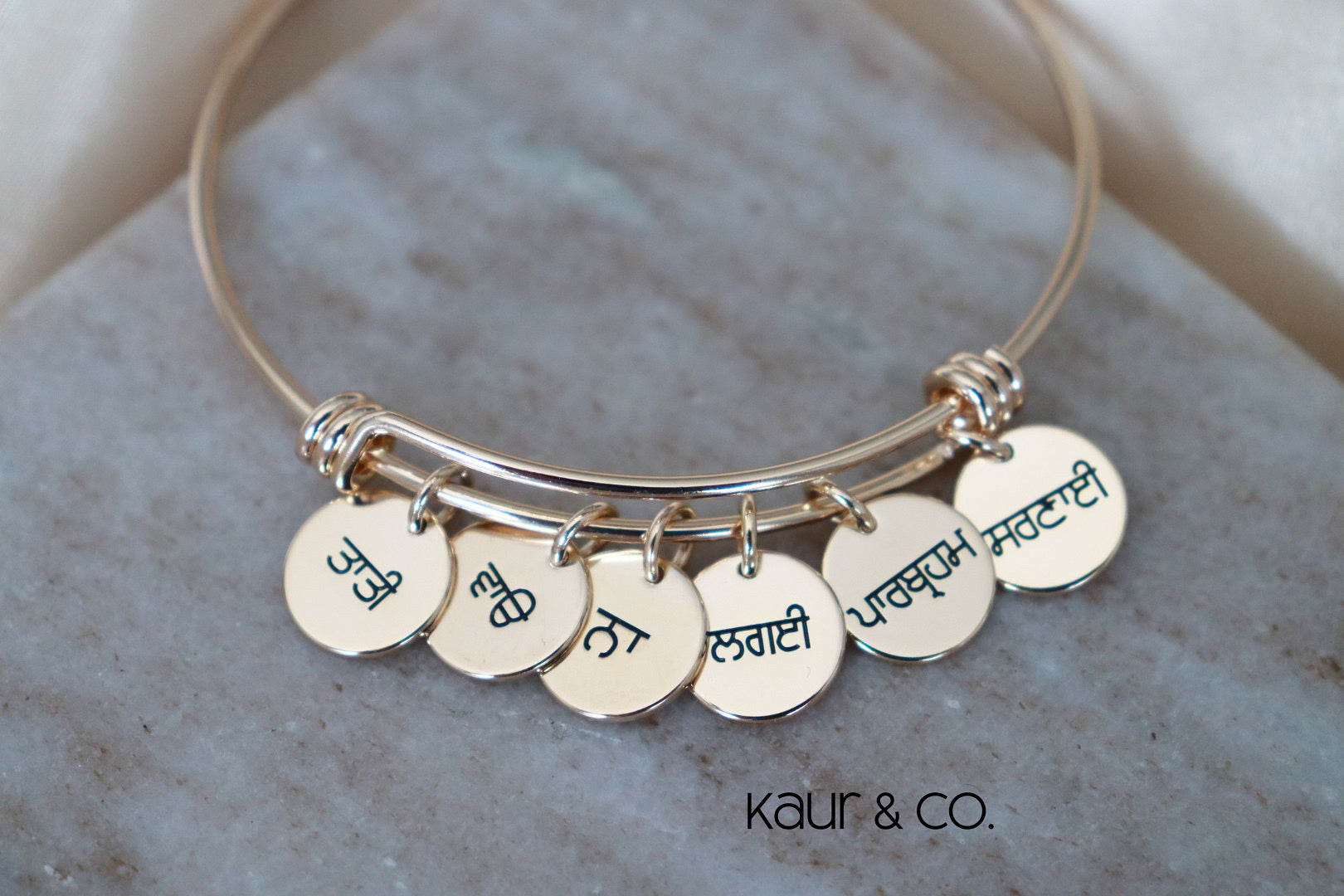 Tati Vao Na Lagi Par Brahm Sharnai Charm Bracelet – Kaur and Co