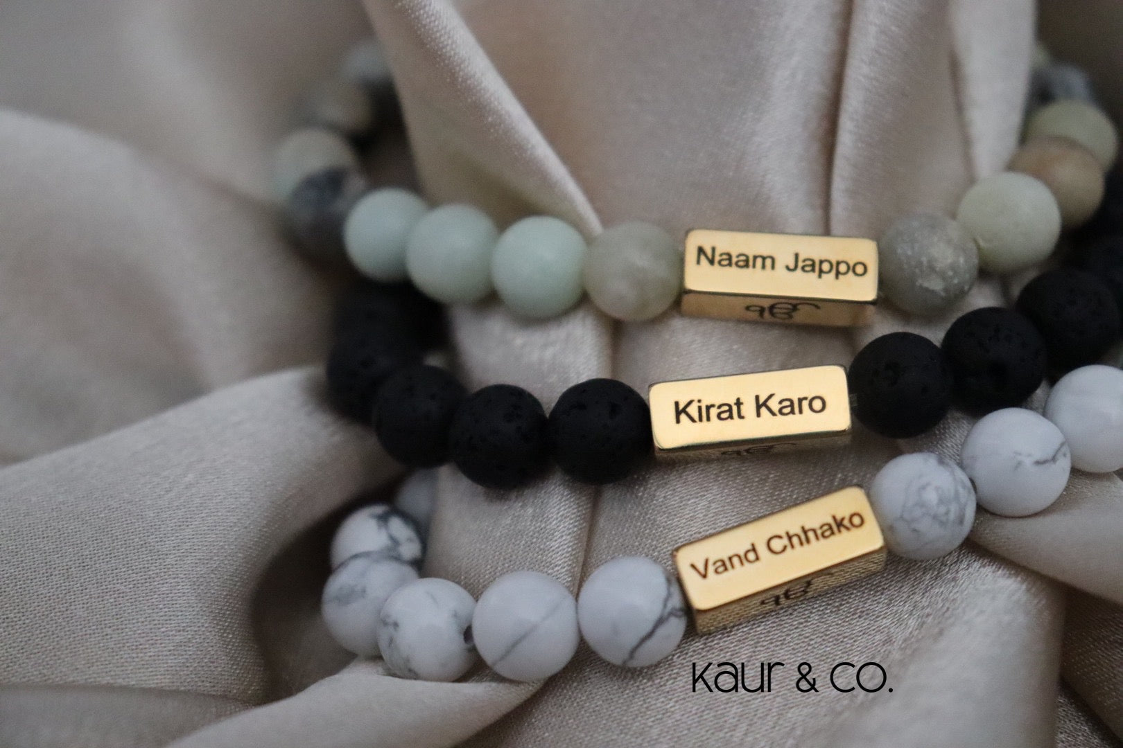 Three Pillars of Sikhism Bracelet Set – Kaur and Co