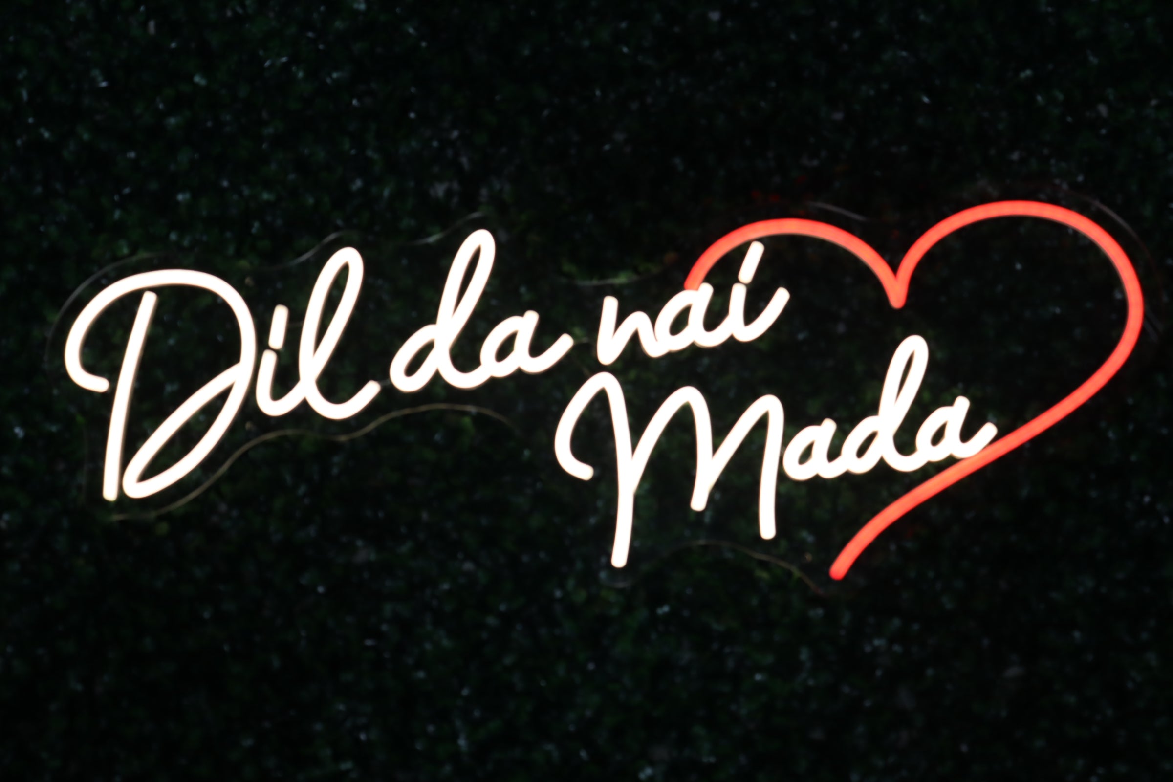 Dil da Nai Mada Led Neon Sign – Kaur and Co
